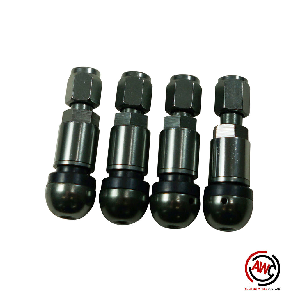 Aluminum Valve Stem - Gunmetal – Augment Wheel Company